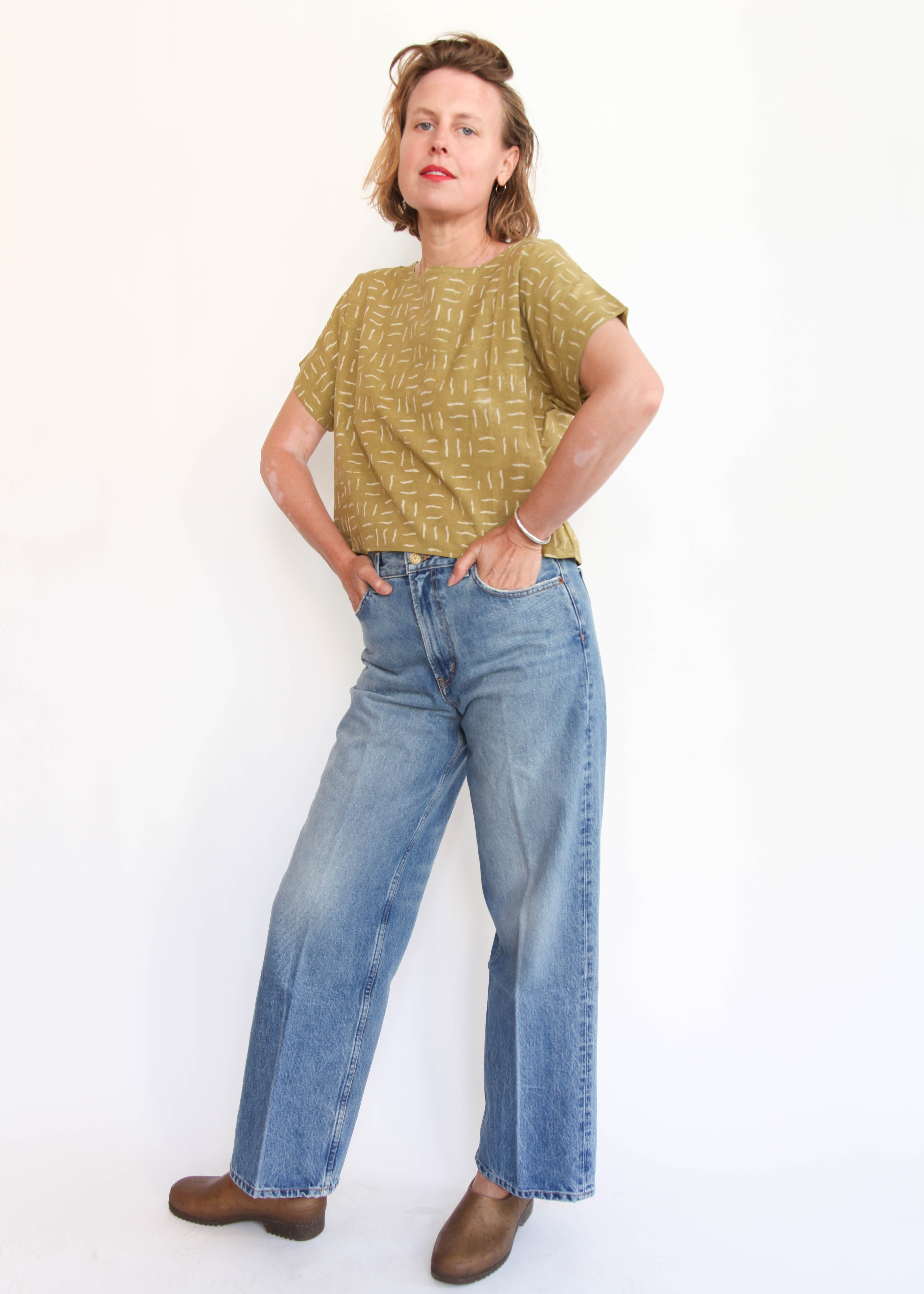 Box Top - Olive Twiggy – Abigail Rose & Lily Too