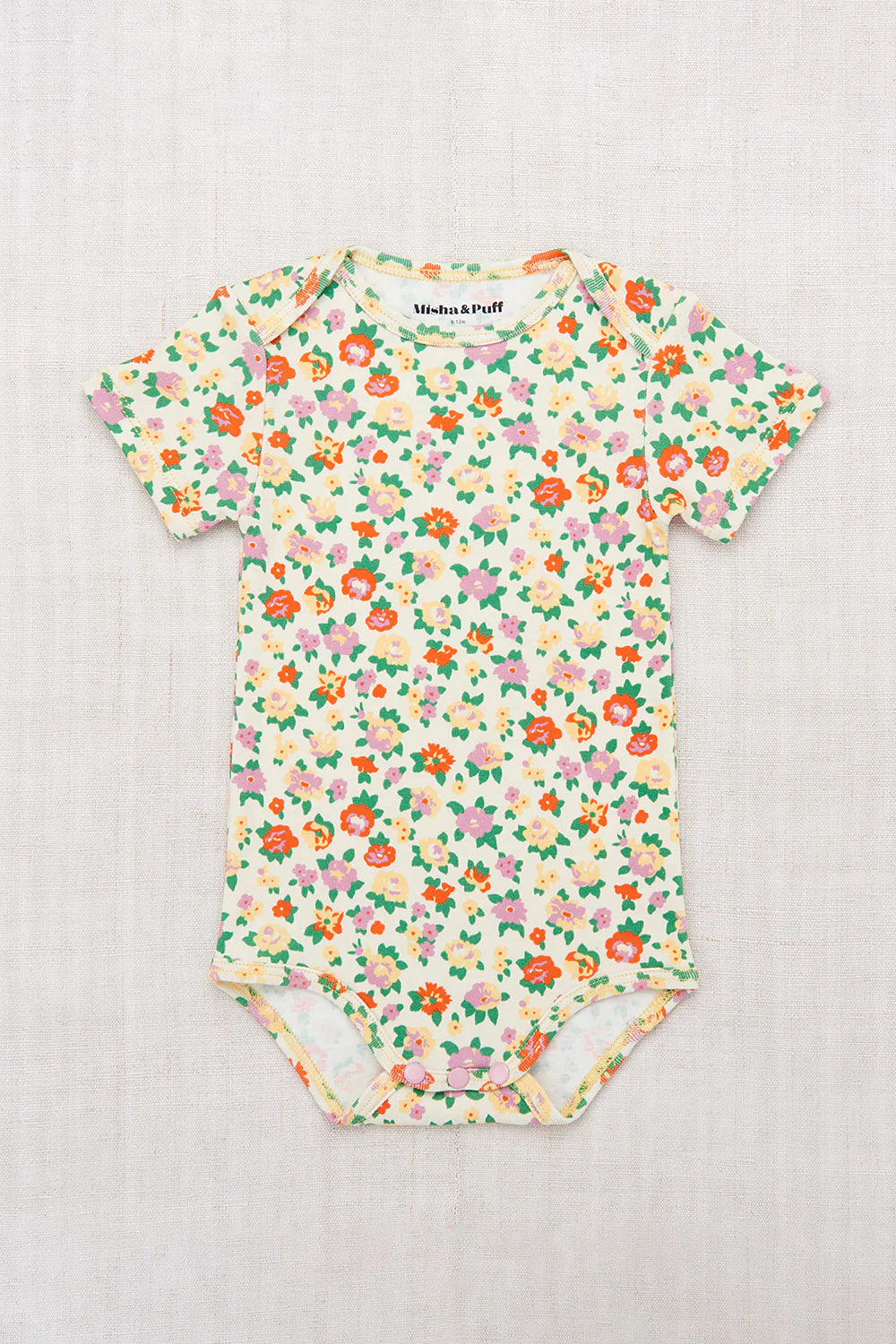 Short Sleeve Lap Onesie - String/Hazy Lilac Brimfield – Abigail Rose ...