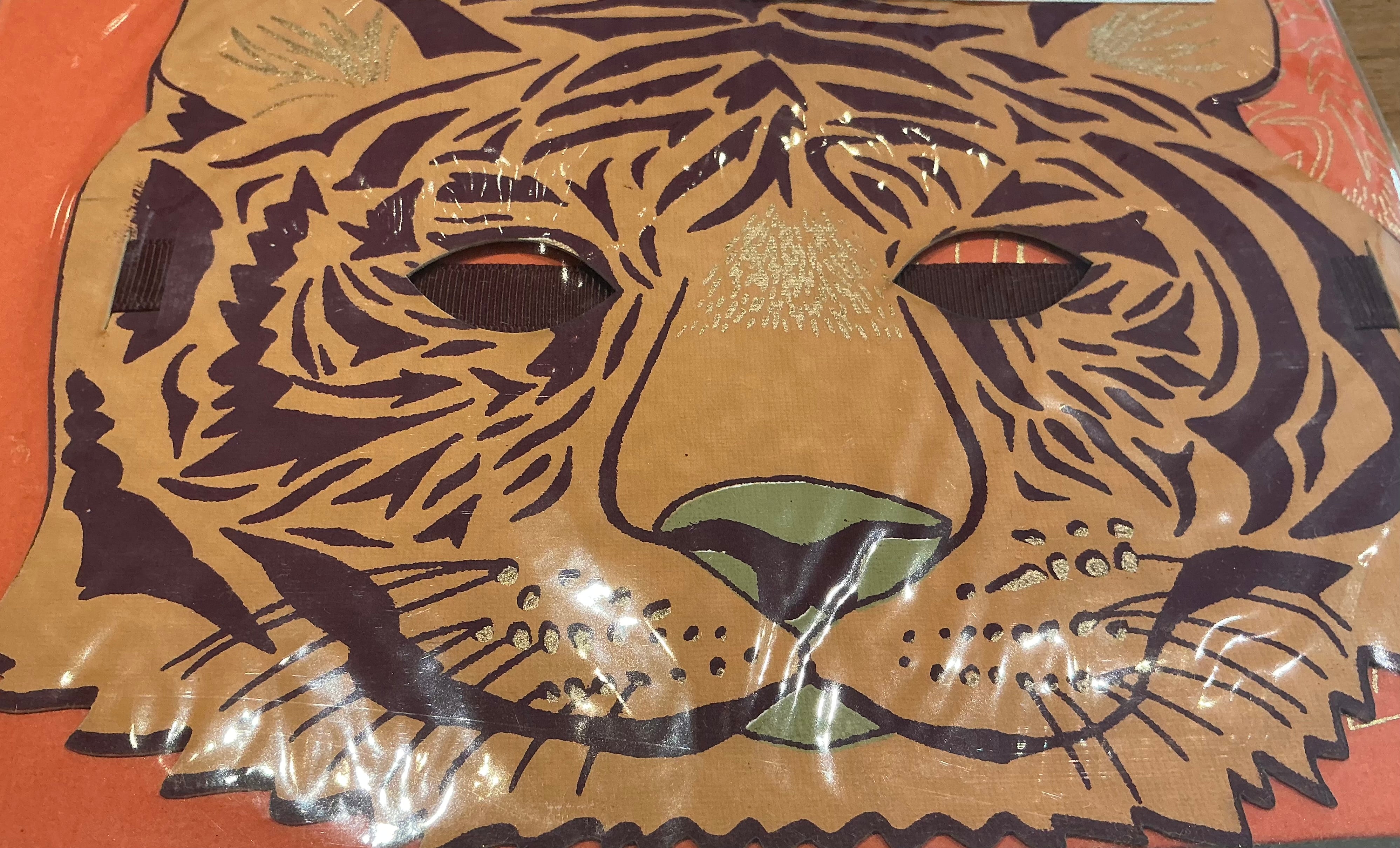Tiger Mask Greeting Card – Abigail Rose & Lily Too