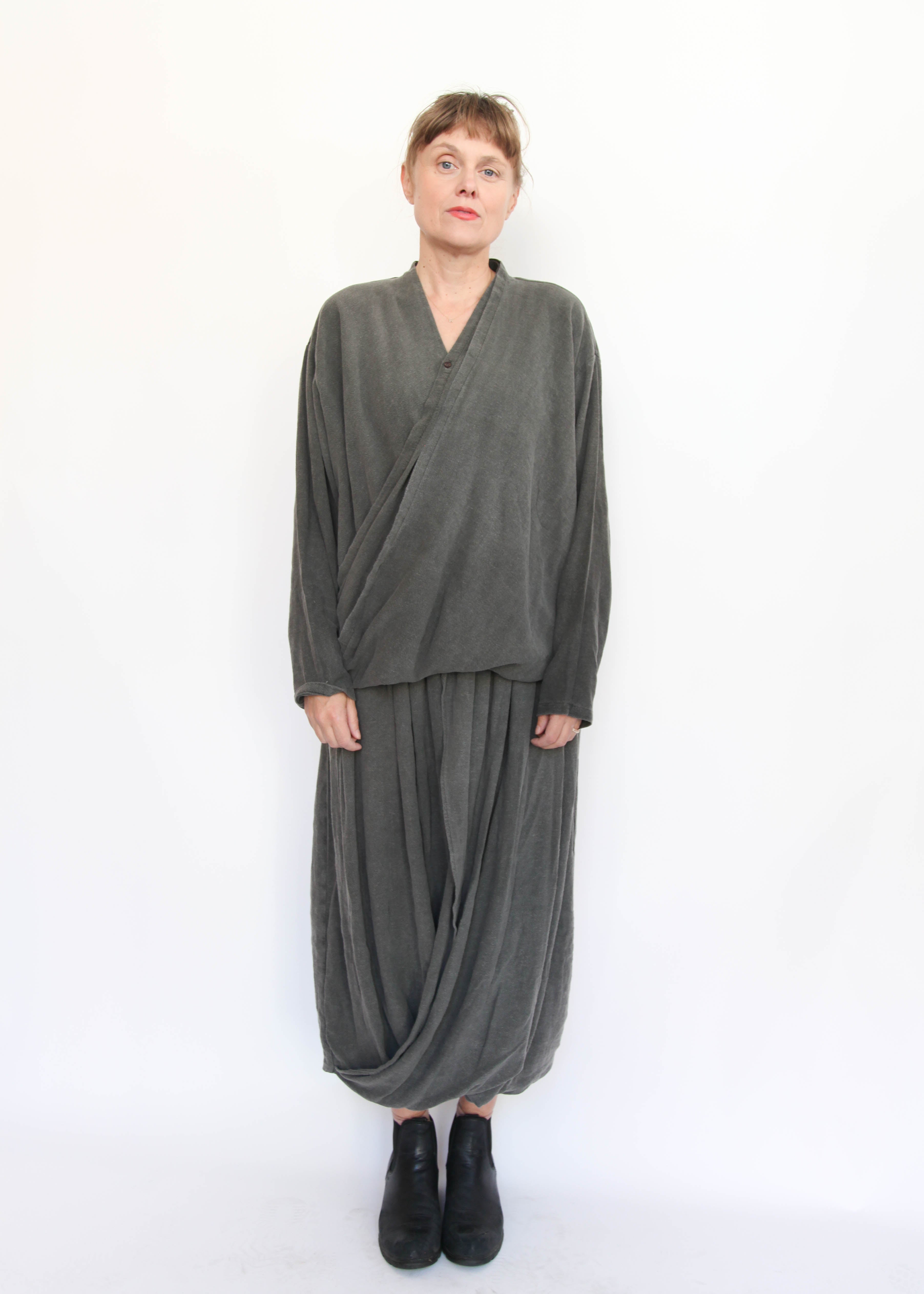 Drapy Shirt - Slate – Abigail Rose & Lily Too