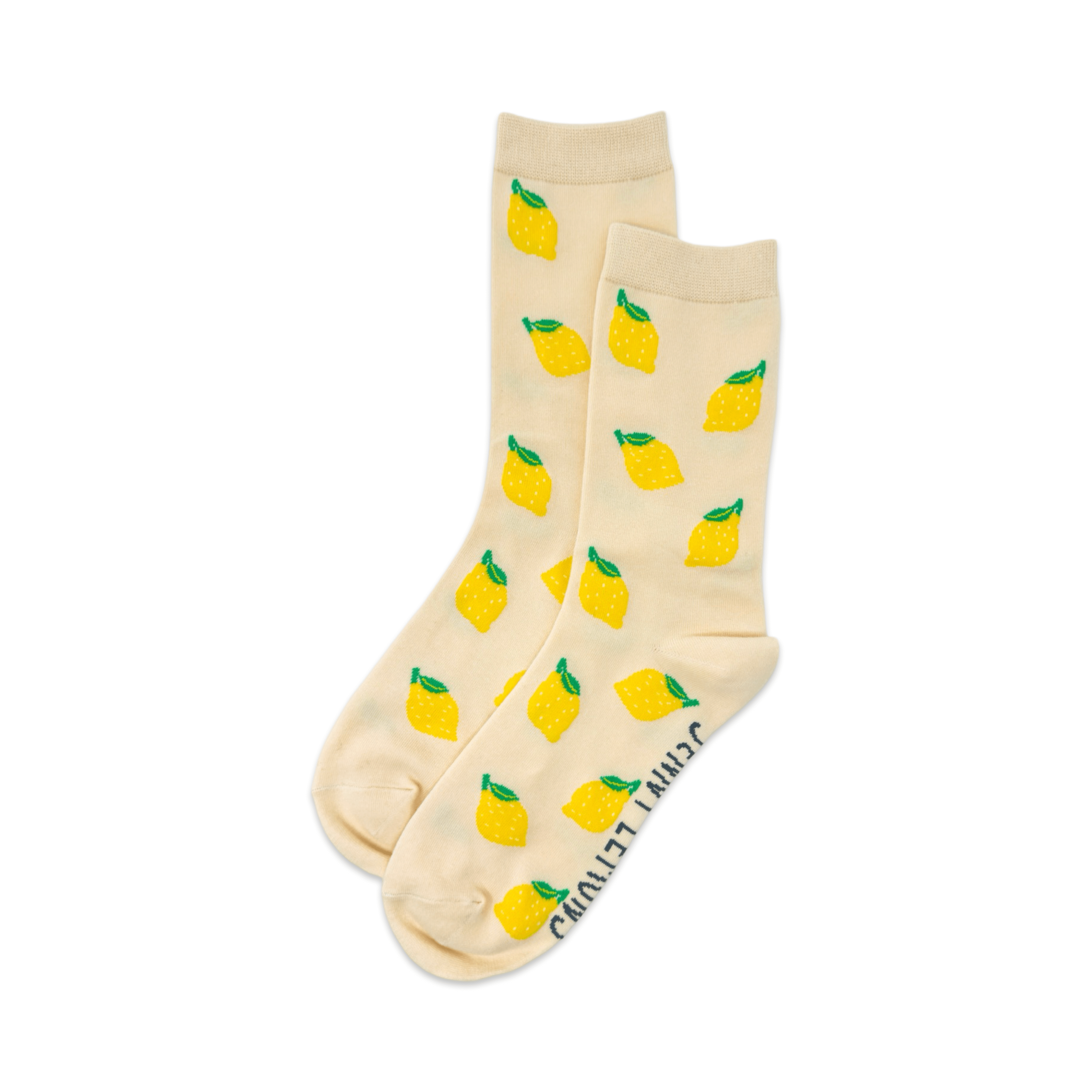 Lemon Crew Socks – Abigail Rose & Lily Too